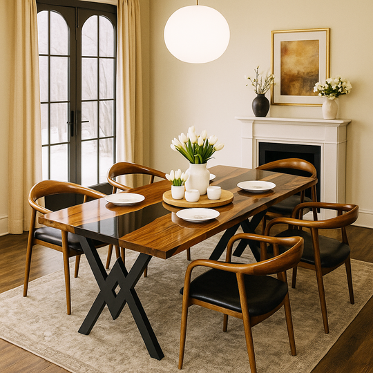Wooden Dining Tables – Solid Wood Designs